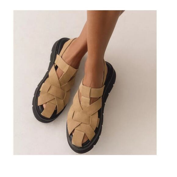 Anthropologie | Shoes | Anthropologie Pilcro Flatform Fisherman Sandals ...